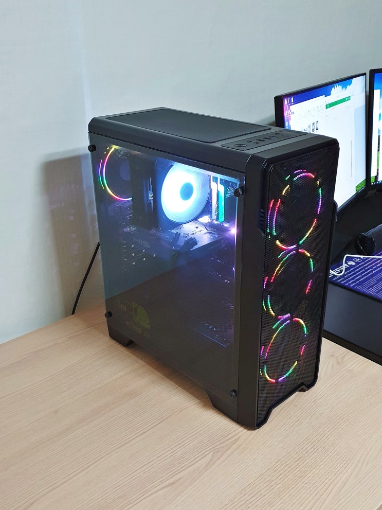 깔끔한 미들타워 케이스 ABKO NCORE 새턴 풀 아크릴 슬렌더 : 네이버 블로그