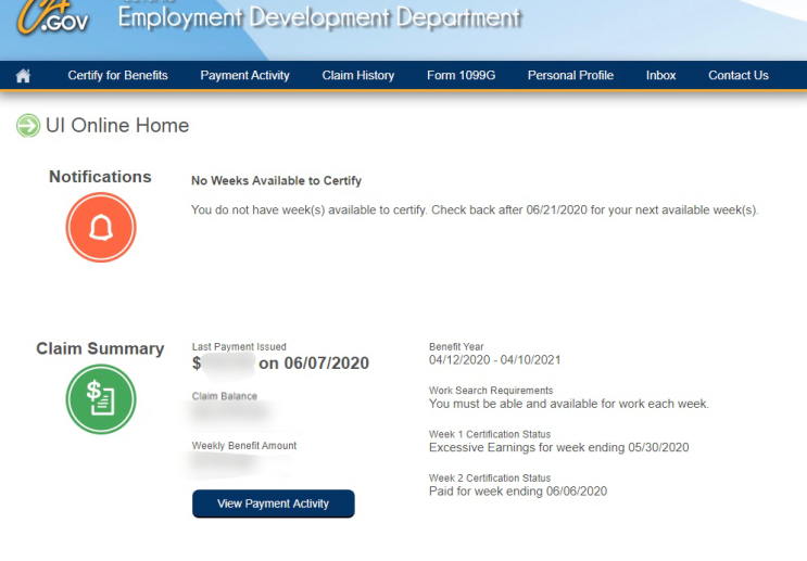 [CA EDD] 캘리포니아 실업수당 - 2주마다 Certify : 네이버 블로그