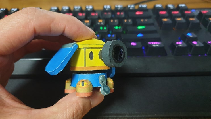 브롤스타즈 제시 터렛 도안 공유 / Jessie's turret papercraft templates : 네이버 블로그