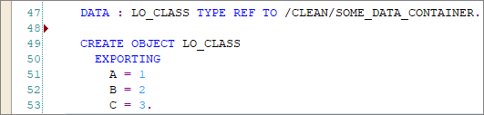 [SAP ABAP] Instance Operator : 네이버 블로그