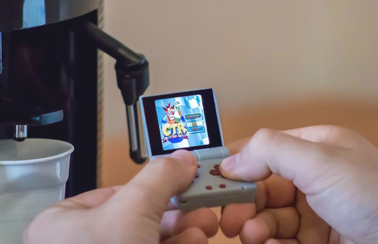 GBA SP 닮은 소형 게임기 funkey S : 네이버 블로그