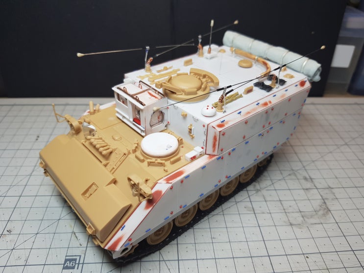 K277A1 Armored Command Vehicle R.O.K.ARMY 1/35(ACADEMY+α) [1. 제작] : 네이버 블로그