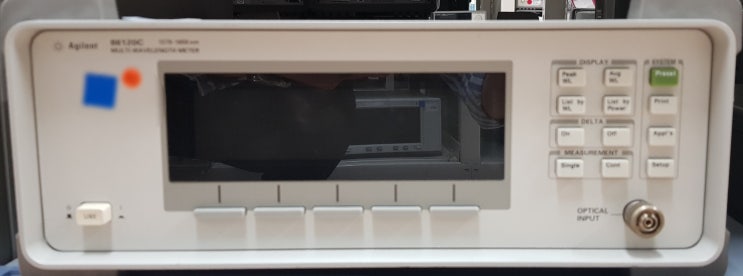 86120C / Agilent / Multi Wavelength Meter : 네이버 블로그