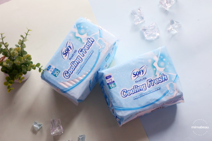 쏘피 바디피트 쿨링프레쉬 신제품 여름용 생리대 신세계네 네이버 블로그