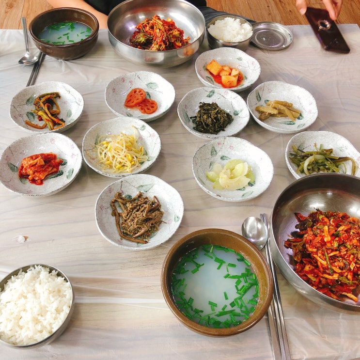 화개장터 진성 맛집에서 먹은 재첩 회덮밥 재첩국 And 유별난 남자의 별난강정 네이버 블로그