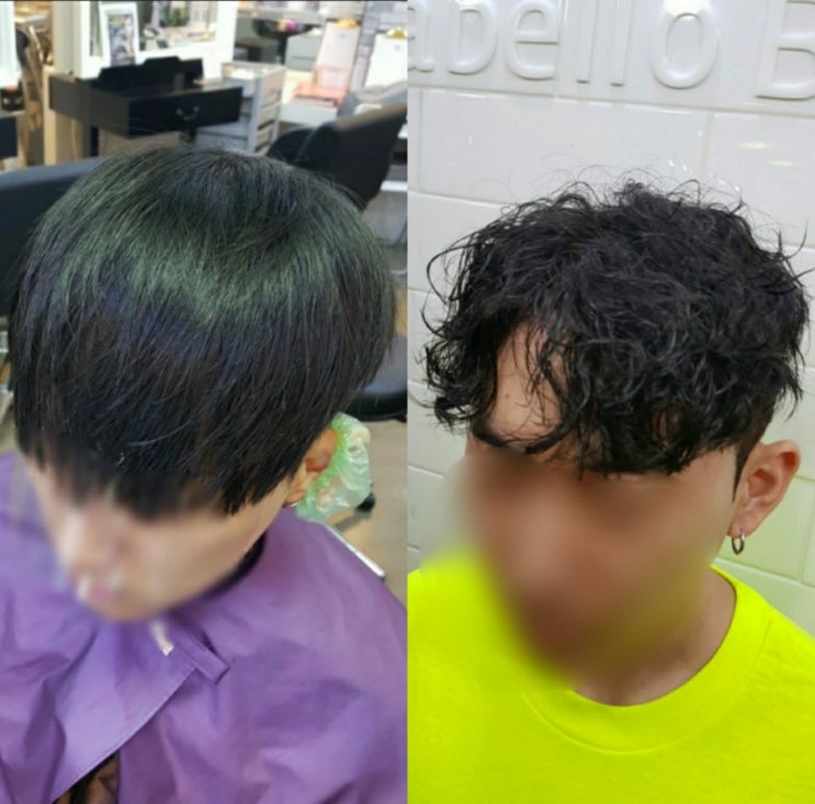 여름헤어스타일 남자 히피펌 가르마 타서 웨트한 갬성으로 하자 네이버 블로그