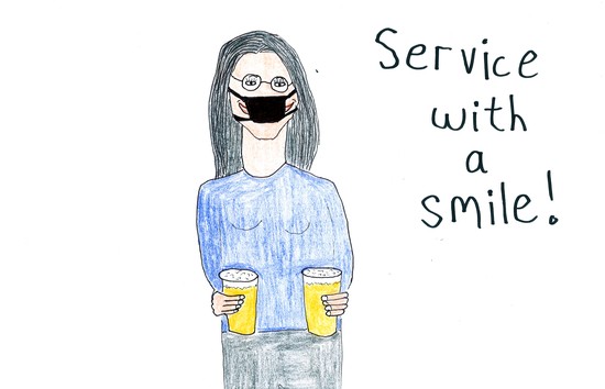 “Service with a smile” - "미소 지으며 서비스를 제공하는" : 네이버 블로그