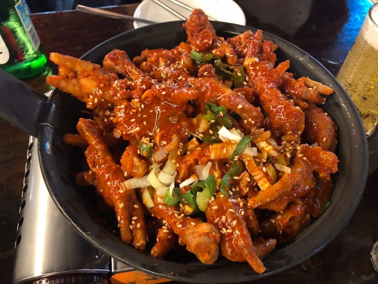 종각 종로 관철점 닭발 맛집 한신 포차 네이버 블로그