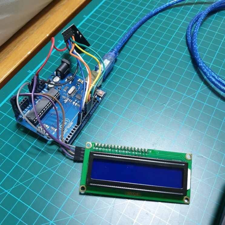 [아두이노] 아두이노 사용하기_I2C(I2C 1602 Serial LCD Module) : 네이버 블로그