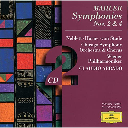 말러 교향곡 4번 : Frederica von Stade · Gerhart Hetzel · Wiener Philharmoniker · Claudio Abbado : 네이버 블로그