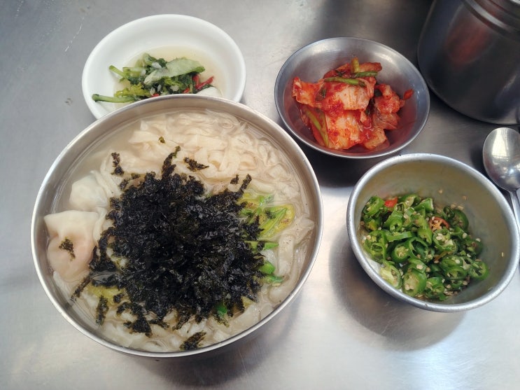 서울 종로 광장시장 맛집 고향칼국수feat 넷플릭스 길위의 쉐프들 And 누드김밥feat백종원의 3대천왕 네이버 블로그