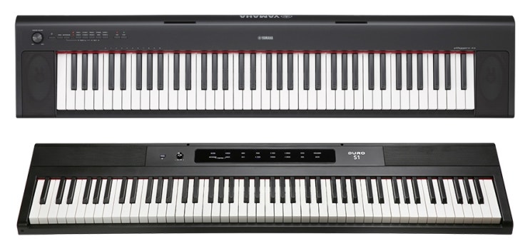 야마하 NP32 VS 듀로 S1 전자키보드 비교하기 : 네이버 블로그