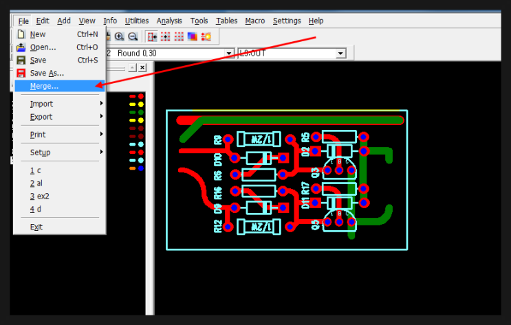 CAM350 MERGE DATA (CAM DATA 합치기) : 네이버 블로그