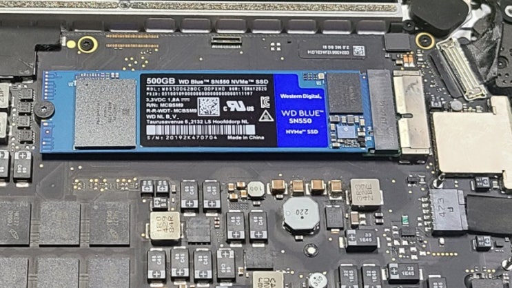 맥북프로 13인치(A1502) 2014년형 SSD 교체를 했습니다. : 네이버 블로그