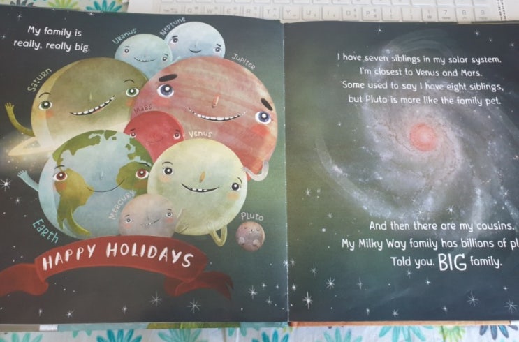 [지구과학 학습용 아이 영어책] 귀여운 지구가 본인을 소개하는 논픽션북, Earth my first 4.54 billion ...