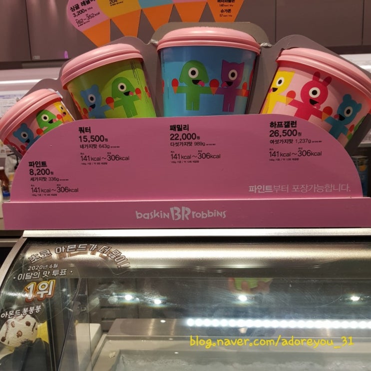 배스킨라빈스 베스킨라빈스 파인트 하프갤런 매월 25일 현대카드 M포인트사용처 50차감 구매 네이버 블로그