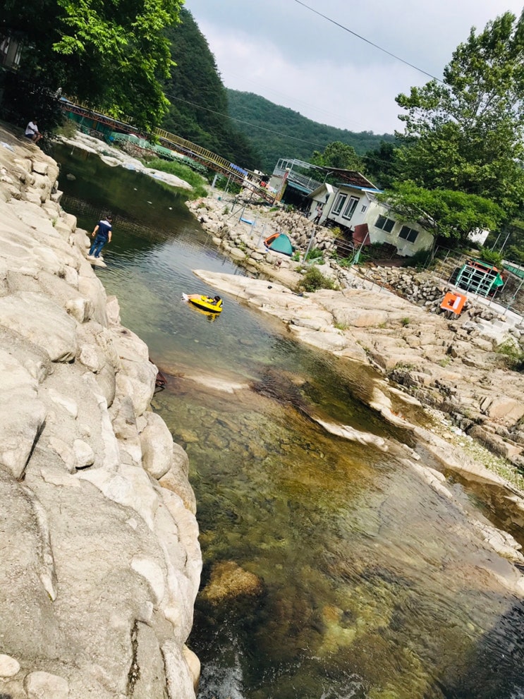 포천백운계곡 백운계곡으로 더위를 피해 다녀왔어요 평상 사라진 후기 • 고향산천에서 백숙으로 몸보신 네이버 블로그