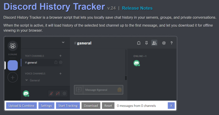 디스코드 History Tracker - 서버 & 개인 메시지를 백업해보자! : 네이버 블로그