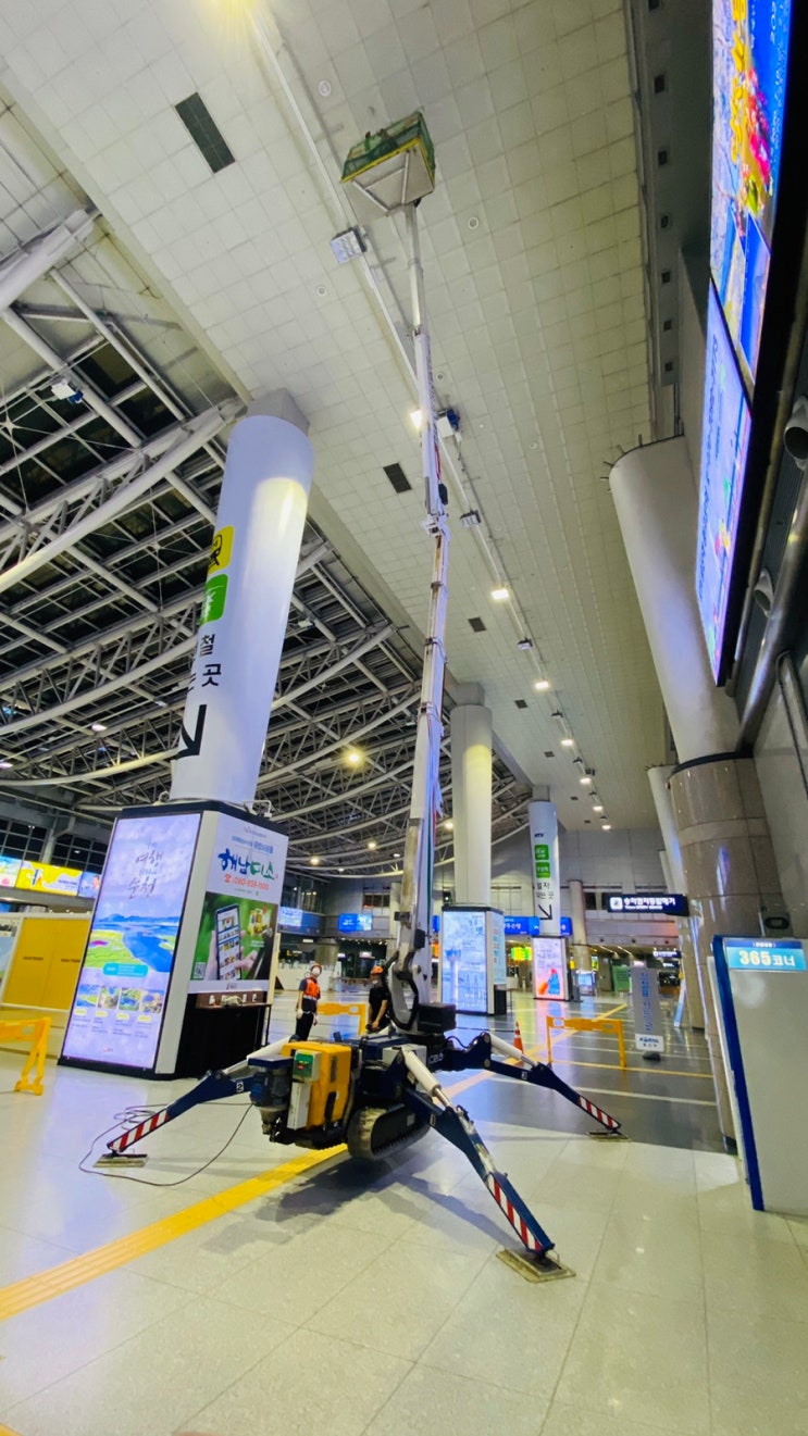 Cela spyder DT25 lift platform 자중 3톤 25m 용산역 : 네이버 블로그