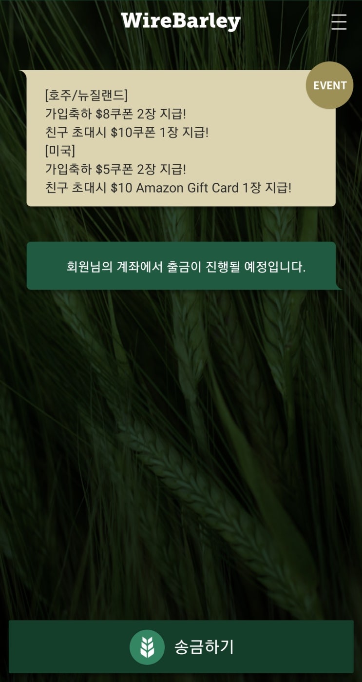 [해외/미국인턴]팁::미국에서 한국으로 달러 역송금하기 - Wire barley 와이어바알리 이용 후기 : 네이버 블로그