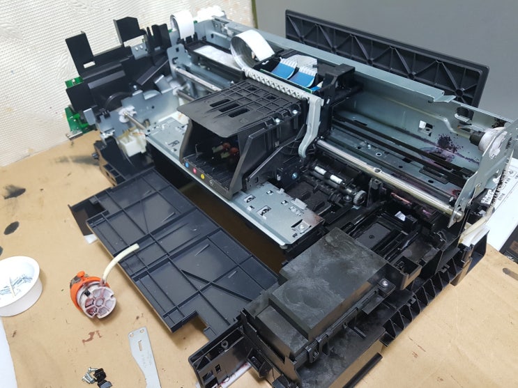 울산hp8710 프린터수리 복합기수리 무한잉크칼라복합기수리 부동산 사무실에 사용중인 프린트기 수리합니다 네이버 블로그