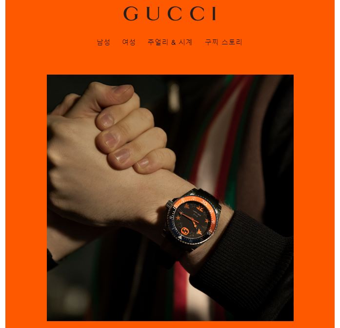 Fnatic(프나틱) X GUCCI(구찌) 온라인 스토어 단독 시계 런칭 소식, 구찌 콜라보레이션, 구찌 시계 리미티드 에디션 ...