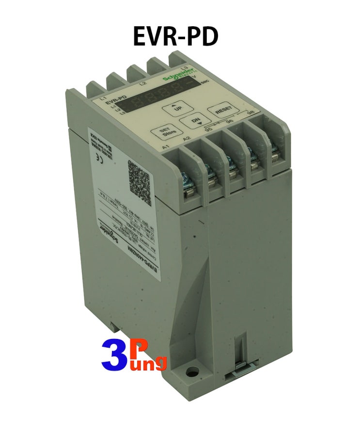 EVR-PD, EVR-FD, 디지털 과전압/부족전압보호계전기, 전압 결상/역상/불평형 계전기, 슈나이더, 삼풍전기 : 네이버 블로그
