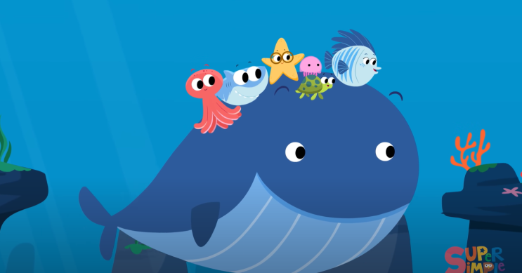 ECE활동 🇨🇦 영어동요 Down in The Deep Blue Sea : 네이버 블로그