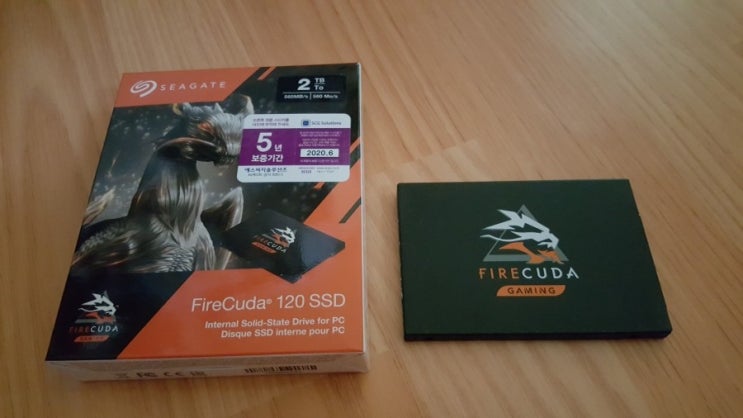 [SSD] Seagate 파이어쿠다 120 SSD (2TB) 사용기 : 네이버 블로그