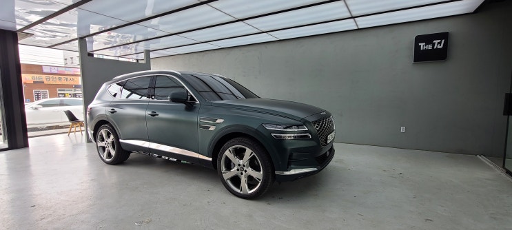 제네시스 GV80 순정튜닝 전문팀 TJ모터스 : 네이버 블로그