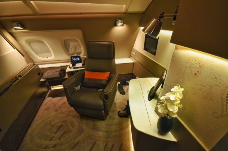 [싱가포르항공] 상하이(푸동)-싱가포르 SQ833 퍼스트 스위트 클래스(Suites Class) 탑승기 : 네이버 블로그