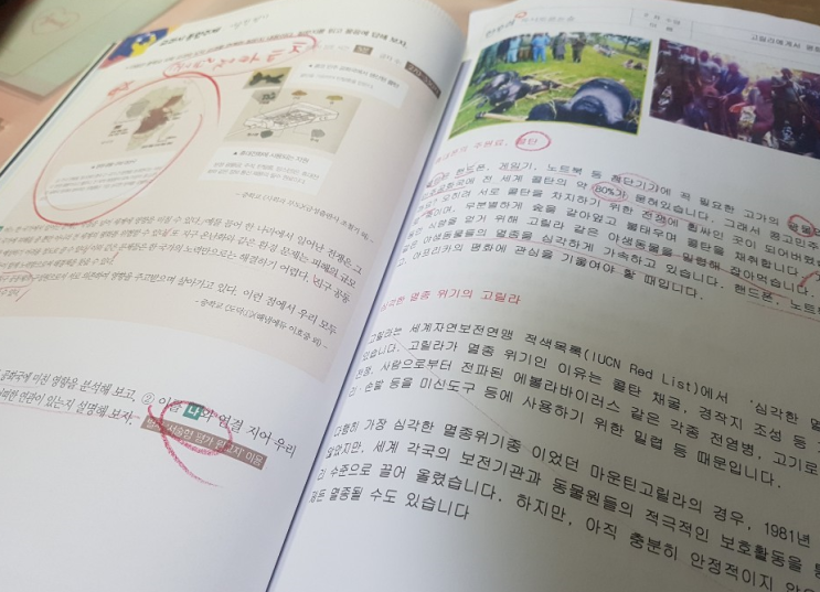 강서구 한우리 독서토론논술 중학교 국어 서술형 문제 네이버 블로그