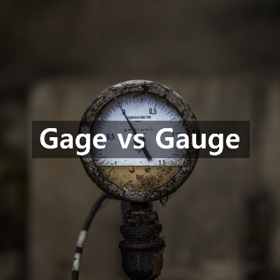 543. 헷갈리는 영어 표현 - Gage vs Gauge : 네이버 블로그