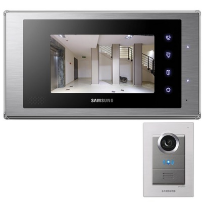 삼성SDS 아날로그 7형 컬러 비디오폰 SHT-3517NT + 도어폰 SHT-CN510 : 네이버 블로그