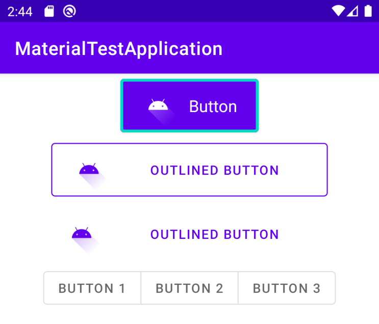 [Google Material Design] Button 만들기 -2 : 네이버 블로그
