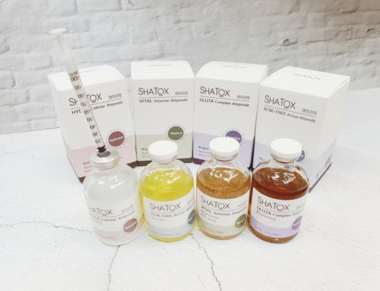 [기능성 앰플 추천] 데이러빗 샤톡스 앰플로 주름과 미백관리를 동시에! : 네이버 블로그