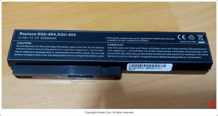 LG Xnote R590 호환배터리 구매기 - SQU-804 SQU-805 : 네이버 블로그