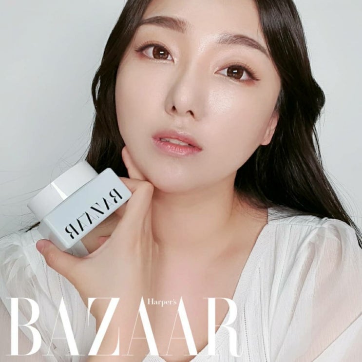 하퍼스바자 수분감이 퐝 생크림 텍스처가 매력적인 스킨핏 아쿠아 프라이머 네이버 블로그