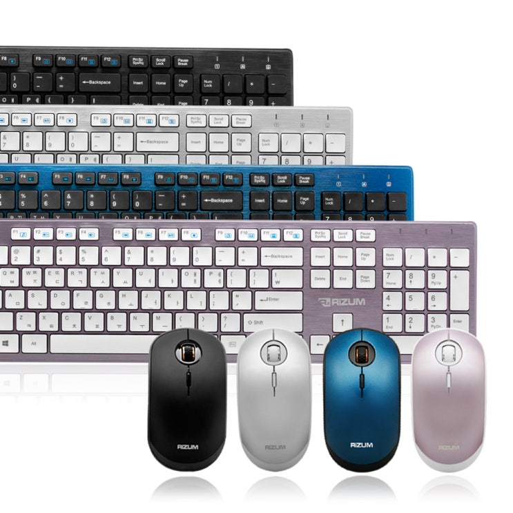디자인 재질 뭐야?? 키보드계 감각 끝판왕 ! RIZUM M10 무선 키보드 무소음 마우스 세트 : 네이버 블로그