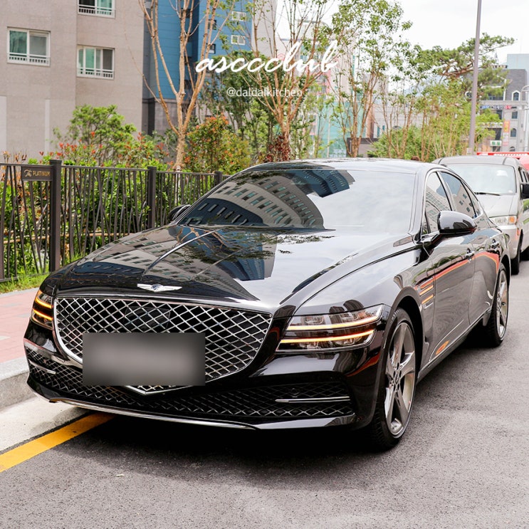 부산수입차&신차유리막코팅 제네시스G80 Ascc자동차피부과 : 네이버 블로그