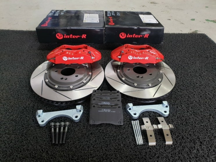 [구미 브래이크튜닝]2019기아 K3gt 1.6 Tgdi interR 인증4P 프론트355 리어 350확장kit 순환식브래이크오일교환 Tune by maxforspeed ...