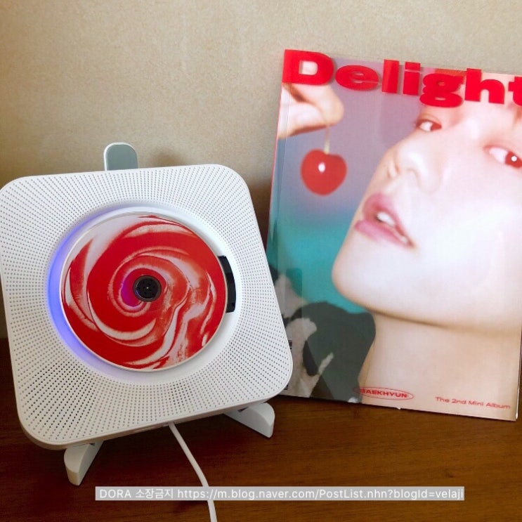 젤리에게 받은 선물♡̊̈ 에듀플레이어 에듀스핀 EA10 /벽걸이 cd플레이어! 후기 : 네이버 블로그