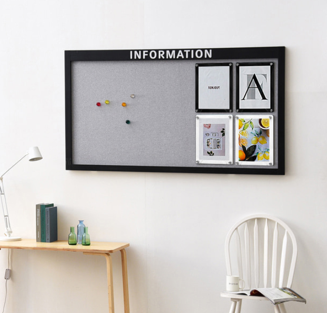 사무실게시판 제작 압정형 자석형 원하는 로고까지 뙇! : 네이버 블로그