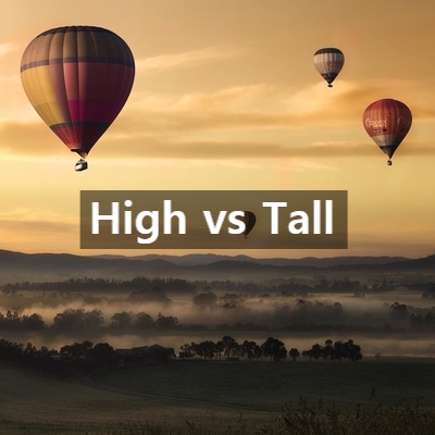 551. 헷갈리는 영어 표현 - High vs Tall : 네이버 블로그