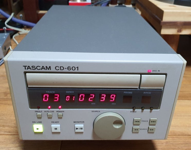 TASCAM CD-601 크리닝 작업과 테스트 : 네이버 블로그