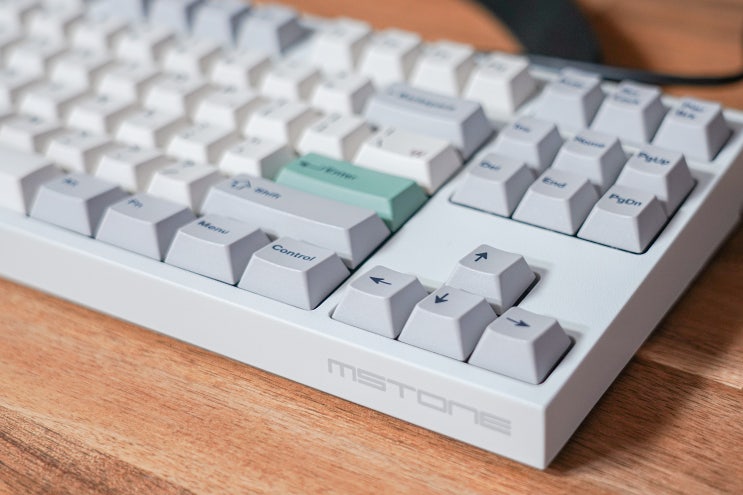 mStone Groove T87A SF 라이트그레이 기계식키보드 : 네이버 블로그