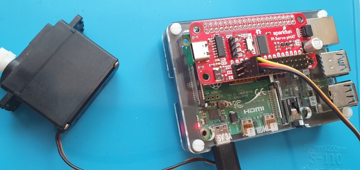 스파크펀 라즈베리파이 서보햇 사용가이드(SparkFun Pi Servo pHAT) : 네이버 블로그