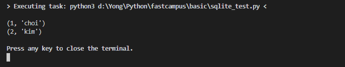 [ Python 지식 ] sqlite3 모듈을 사용하여 SELECT 연산 : 네이버 블로그