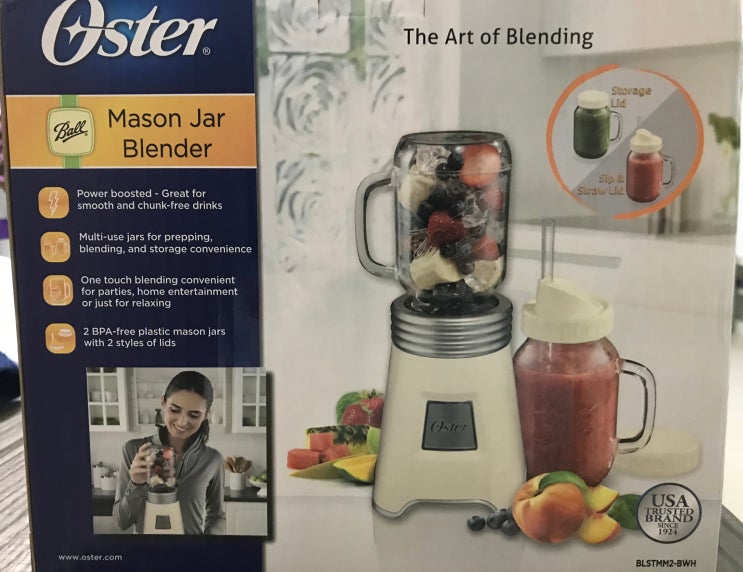 내돈내산 오스터(oster) 믹서기로 생과일 주스 만들어 먹기 : 네이버 블로그