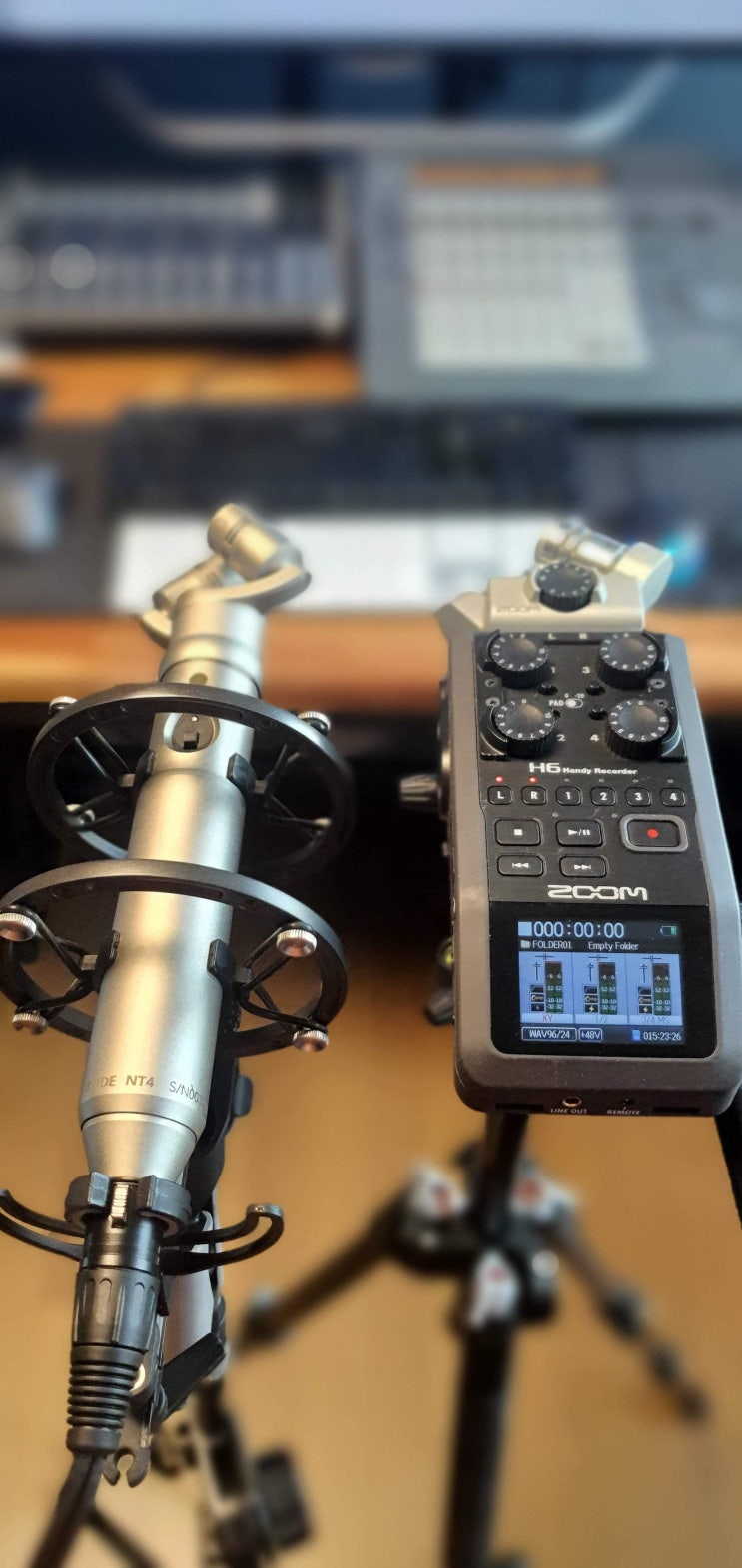 Rode NT4 vs ZoomH6 비교 : 네이버 블로그